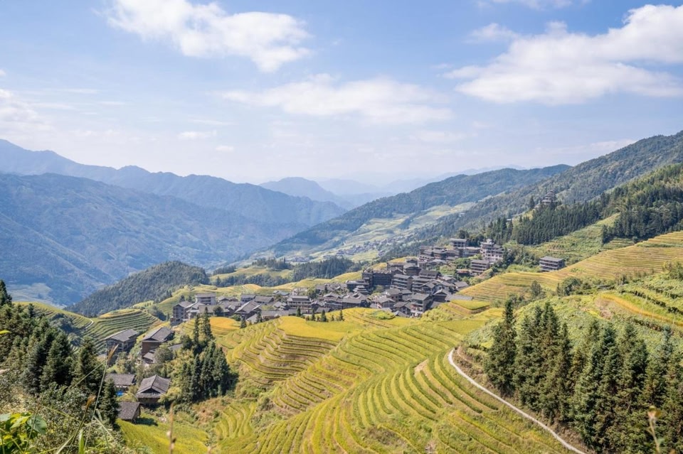 Longji Vista Retreat--Panoramic View of Terrace, Sunrise, Heated Pool ...