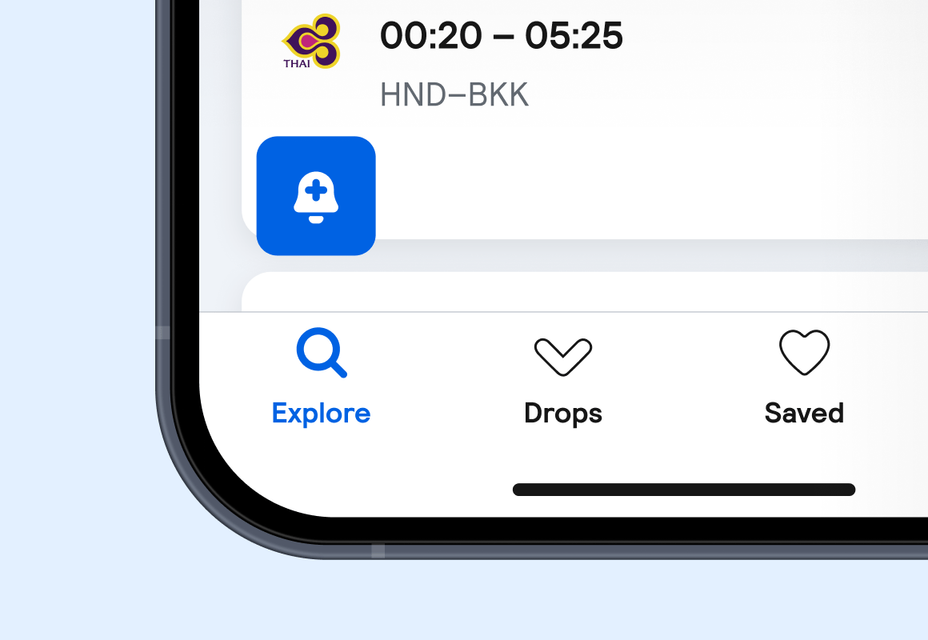 Find great deals with Skyscanner's flight price tracker tools