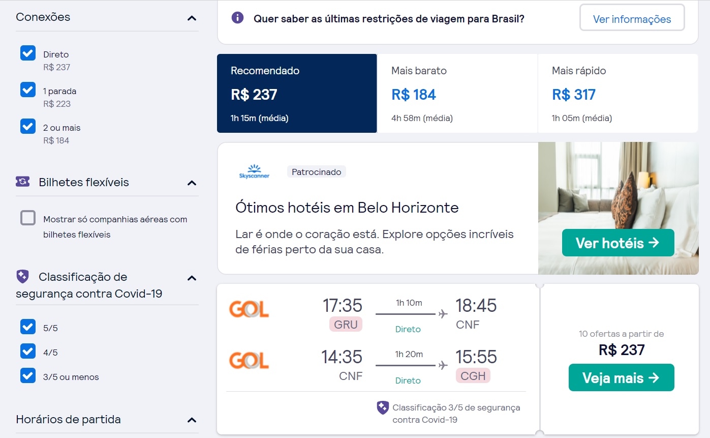 Zupper: passagens aéreas com desconto | Skyscanner Brasil