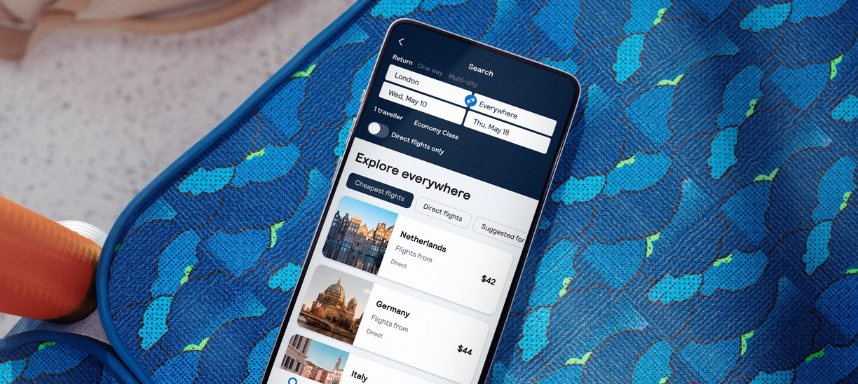 Find the cheapest flights to anywhere with Explore Everywhere